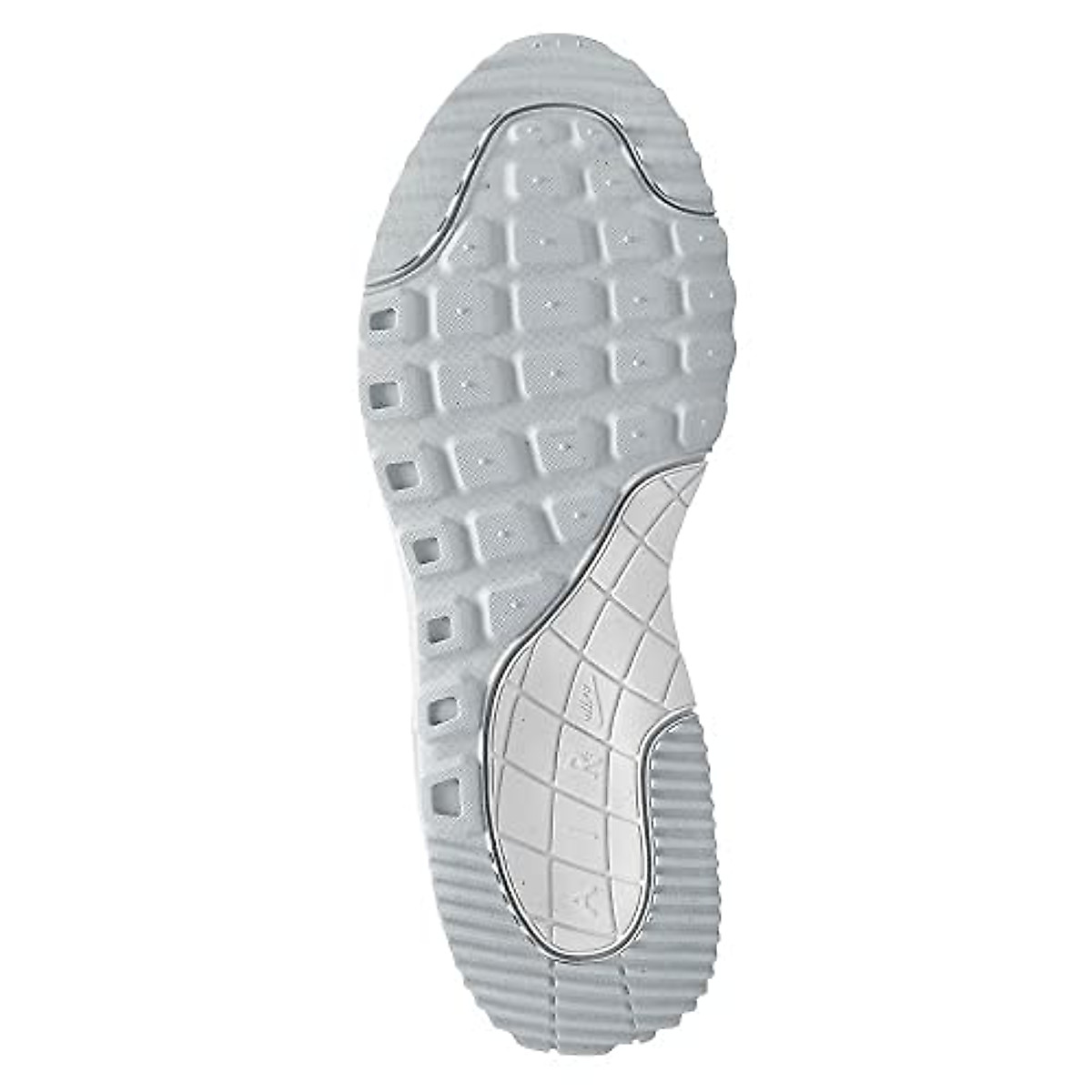 Nike Men's Air Max System Sneaker, White/White-pure Platinum, 8