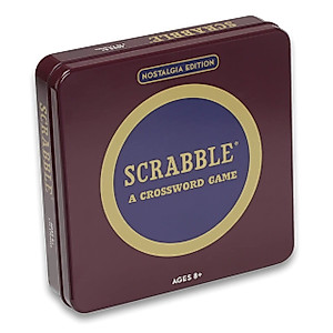 WS Game Company Scrabble Nostalgia Edition in Collectible Tin