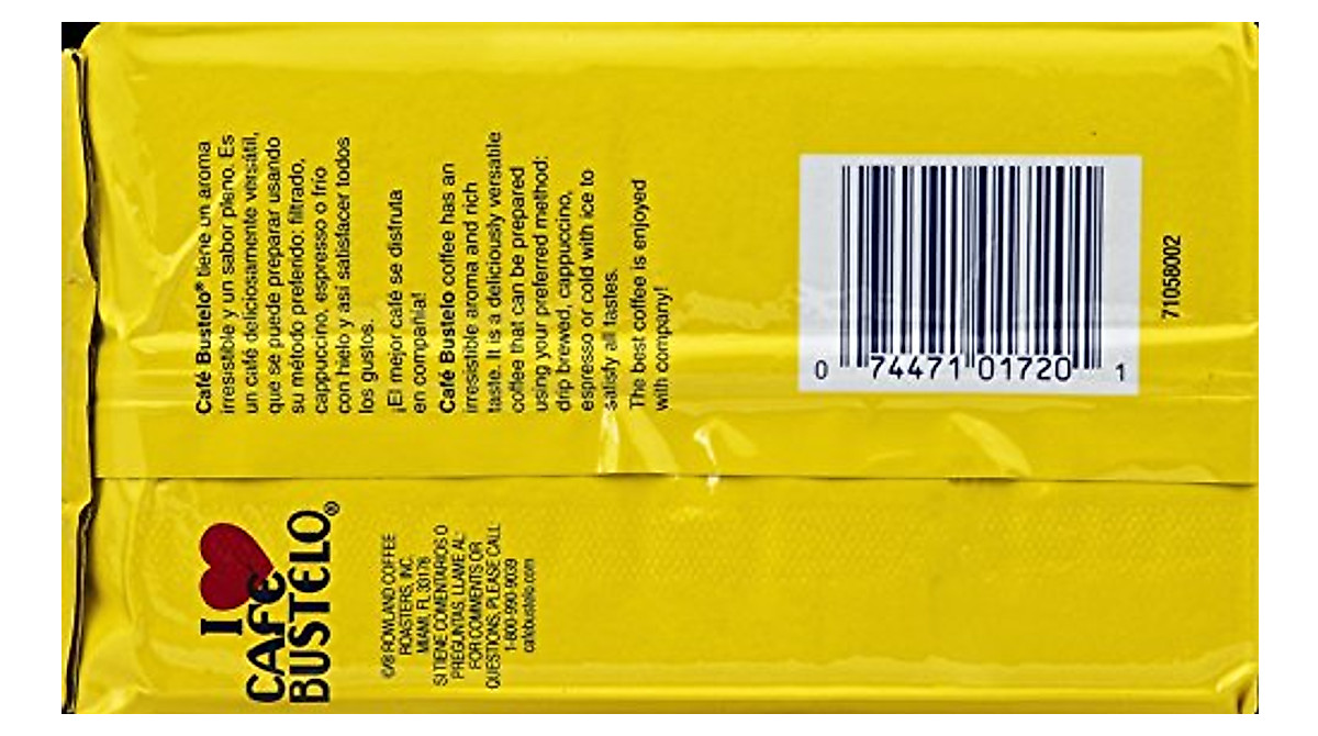Café Bustelo Espresso Dark Roast Ground Coffee 10 Oz | Bold Latin Flavor