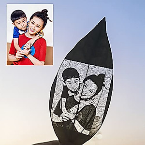 Customized Leaves Photo Gifts, Birthday Gifts for Women, Gifts for Newlyweds, Valentines Day Gifts for Him, Memorial Gifts for Loss of Father, Dog Memorial Picture Frame