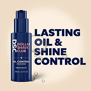 Dollar Shave Club | Ultimate Skincare Bundle | Oil Control Face Wash (3.4 oz), Oil-Free Face Moisturizer with SPF 30 (1.7 oz), & Eye Savior (0.5 oz) | Men's Skincare | Skin Care Routine
