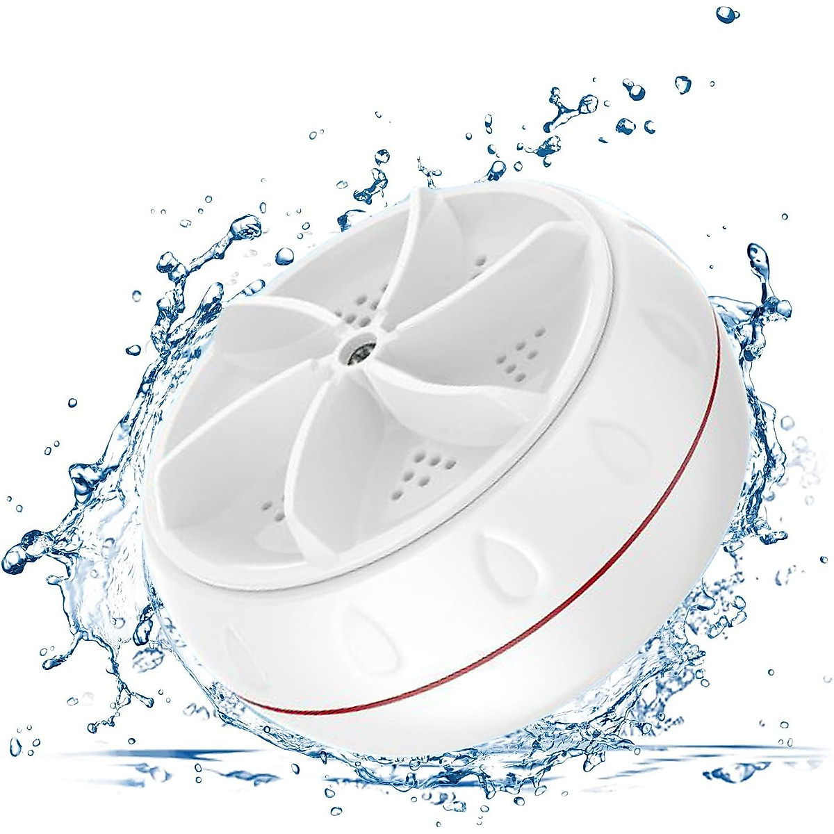 Portable Mini Washing Machine Ultrasonic Turbo Portable Washer with USB for Home Business Travel College House RV Apartment Turbo Washing Machine Cleaning Socks Underwear and Dishes 2024 NEW