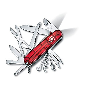 Victorinox Swiss Army Huntsman Lite Pocket Knife (Ruby)