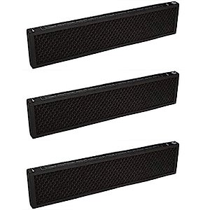 Nispira Premium True HEPA Filter Replacement Compatible with Hoover Part AH60015. Fits Air Purifier WH10040 and WH10060. 3 Packs