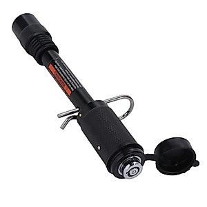 AC-DK Trailer Hitch Lock Pin, 5/8" Pin Dia, Extra Long 3-1/2" Span for Class III,IV,V Hitches, for Tow Truck, Bike, Car and Boat. Keyed Alike (1-Pack, 5/8" Pin)