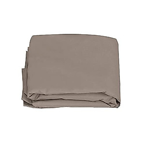 TGEHAP 10'x 10' Replacement Canopy Top Cover for Dual Tier Gazebo Outdoor Tent, Cover Only (Taupe)