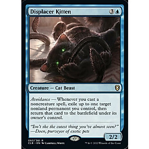 Magic: the Gathering - Displacer Kitten (063) - Battle for Baldur's Gate