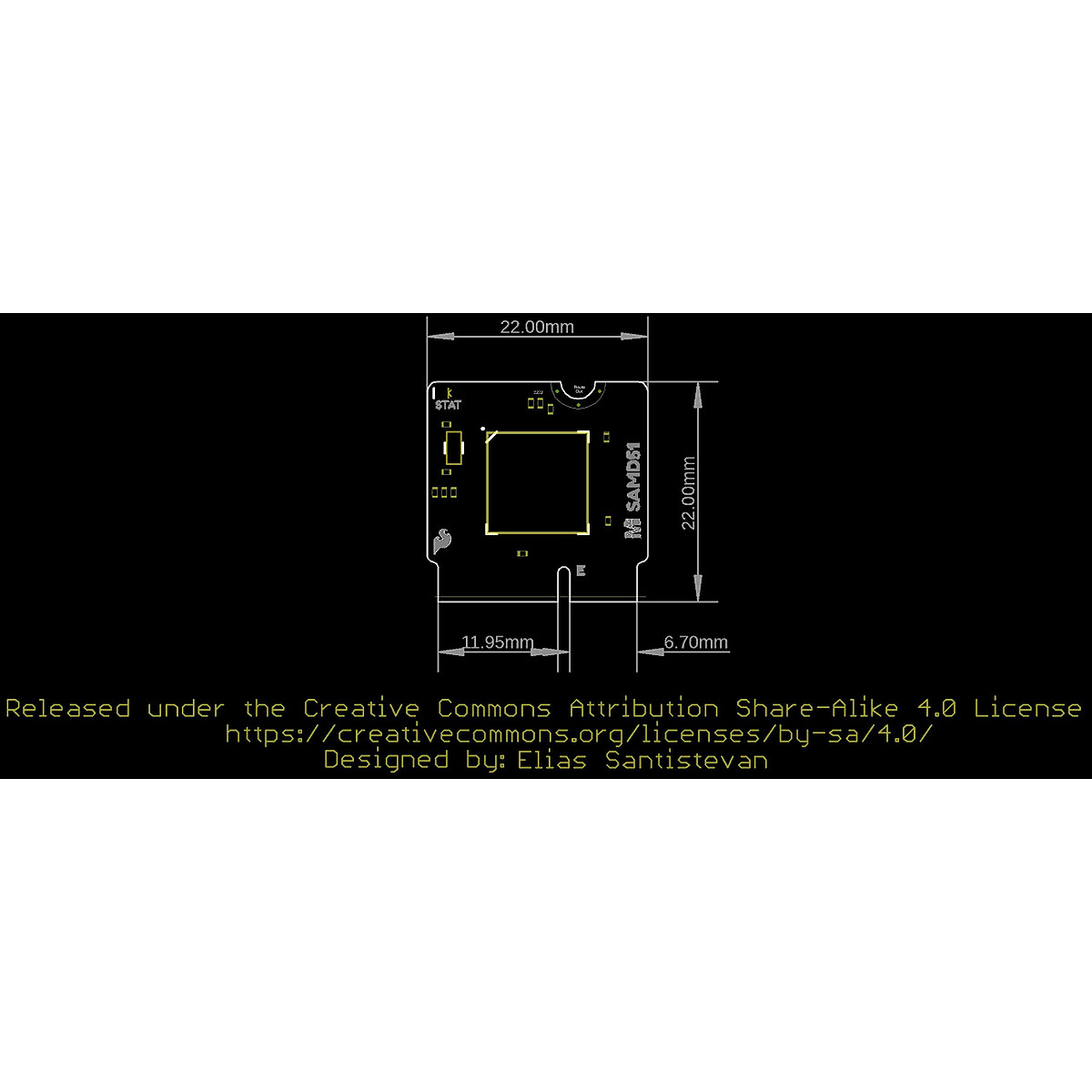 SparkFun MicroMod SAMD51 Processor - Modular Interface Ecosystem Connects SAMD51 microcontroller Processor Board Compatible with Various Carrier Board peripherals