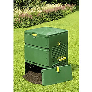 Exaco Aeroplus 6000 3 Stage Compost Bin, 140 Gallon, Green