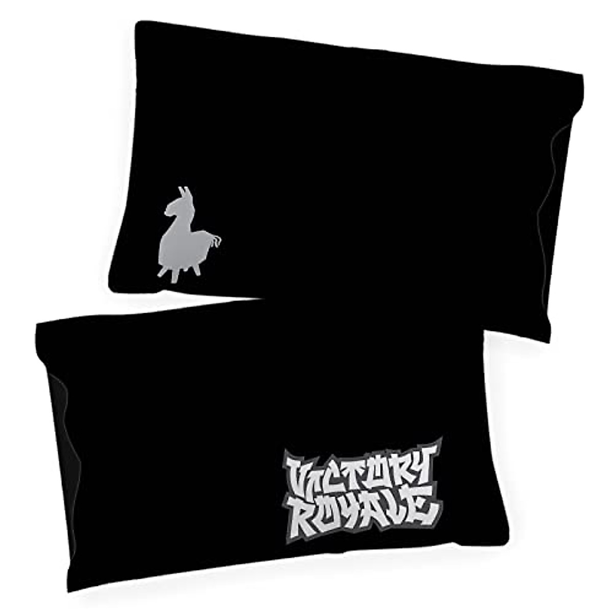 Jay Franco Fortnite Camo Grey 1 Single Reversible Pillowcase - Double-Sided Kids Super Soft Bedding