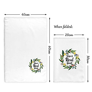 Wipe it Real Good Funny Decorate Kitchen Towels Housewarming Gift Towels for Bathroom House Warming Presents for New Home Farmhouse Decor Hand