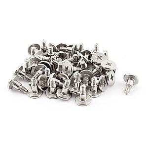 Tool parts Laptop Computer Shockproof Flat Head Bolts HDD Hard Drive Screws 50pcs