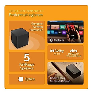 VIZIO V-Series 5.1 Home Theater Sound Bar