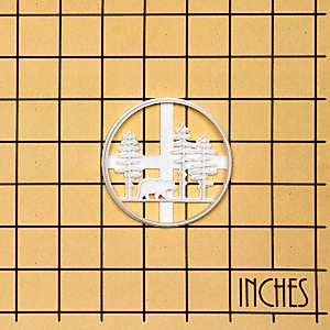 Forest Bear cookie cutter, 1 piece - Bakerlogy