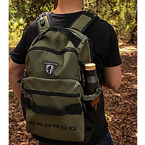 Ford Bronco Ripstop Smart Backpack, Green