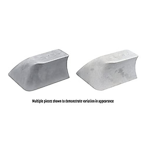 Teak Tuning Monument Series Concrete Fingerboard Wave Obstacle - 4.25" Wide, 2" Tall - Ultra Premium, Super Durable Polymer Modified Concrete - Sterling Gray Colorway