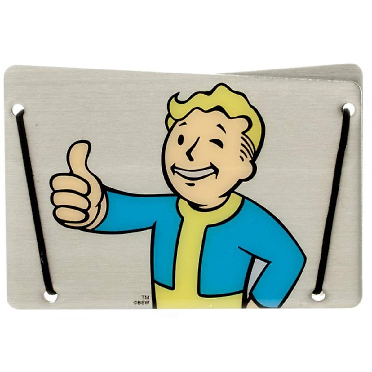 Fallout Vault Boy Slim Aluminum Card Wallet