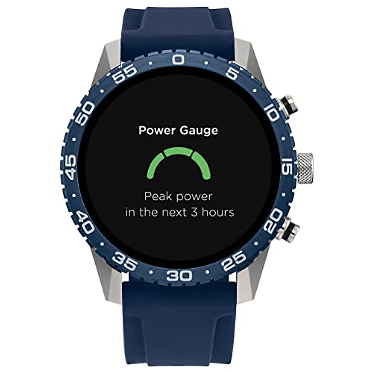 Citizen CZ Smart PQ2 44MM Sport Smartwatch with YouQ App with IBM Watson® AI and NASA research, Wear OS by Google, HR, GPS, Fitness Tracker, Amazon Alexa™, iPhone Android Compatible, IPX6 Rating