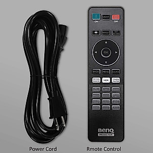 BenQ HT5550 True 4K UHD Home Theater Projector with HDR-PRO | 100% DCI-P3 & 100% Rec. 709 for Best Colors | Frame Interpolation for Fluid Picture, Black (Renewed)