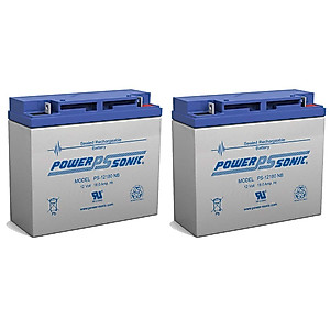 12V 18AH SLA Battery Replacement for Bruno Typhoon C3 RWD - 2 Pack