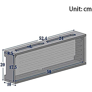 AVEEWA Wireless Router Storage Shelf Solid Wood Network Set-top Box Wall-Mounted Router Storage Box Socket Occlusion Box Wireless WiFi Router Shelf