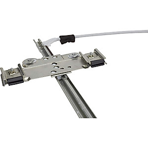 Universal 2-Door Power Window Conversion Kit for Flat Glass: Manual to Electric, Suitable for Classic Cars & Custom Street Rods, Includes OEM Style Switches, Wiring, Regulator, Crossover Kit - 12V