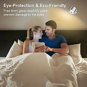 SEECOO LED Desk Lamps, Rechargeable LED Desk lamp with Magnetic, Cordless Desk Lights with 3 Color Modes, Stepless Dimming Eye-Caring Removable Wall Lamp, for Reading, Drawing, Working, Studying