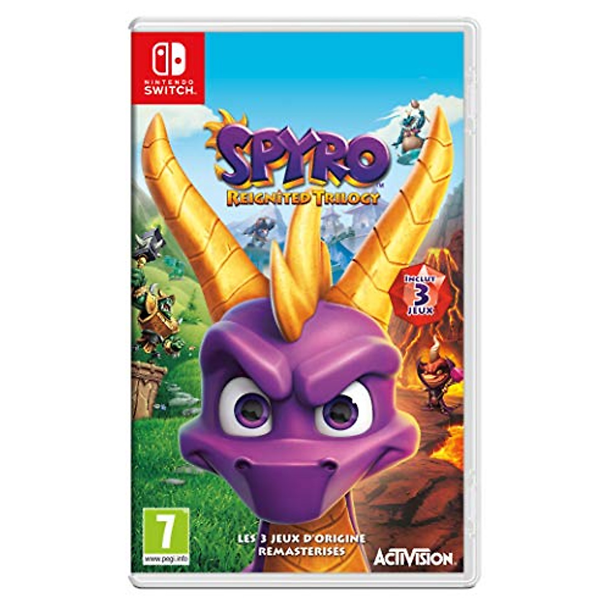 Spyro Reignited Trilogy Imported Region Free English - Nintendo Switch