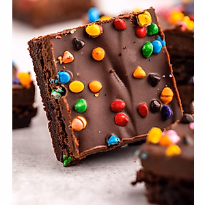 Birthday Gift Basket Chocolate Brownies Food Gift For Men Women Package | Nut Free | Kosher