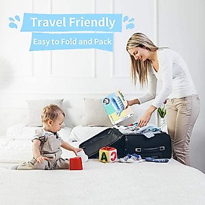 Relaxing Baby | Inflatable Tub,Newborn Bathtub Seat for Infant,Non-Slip Baby Pool for Sitting up,Foldable Toddler Tub Shower,Portable Travel Bath for Kids 0-6 Year