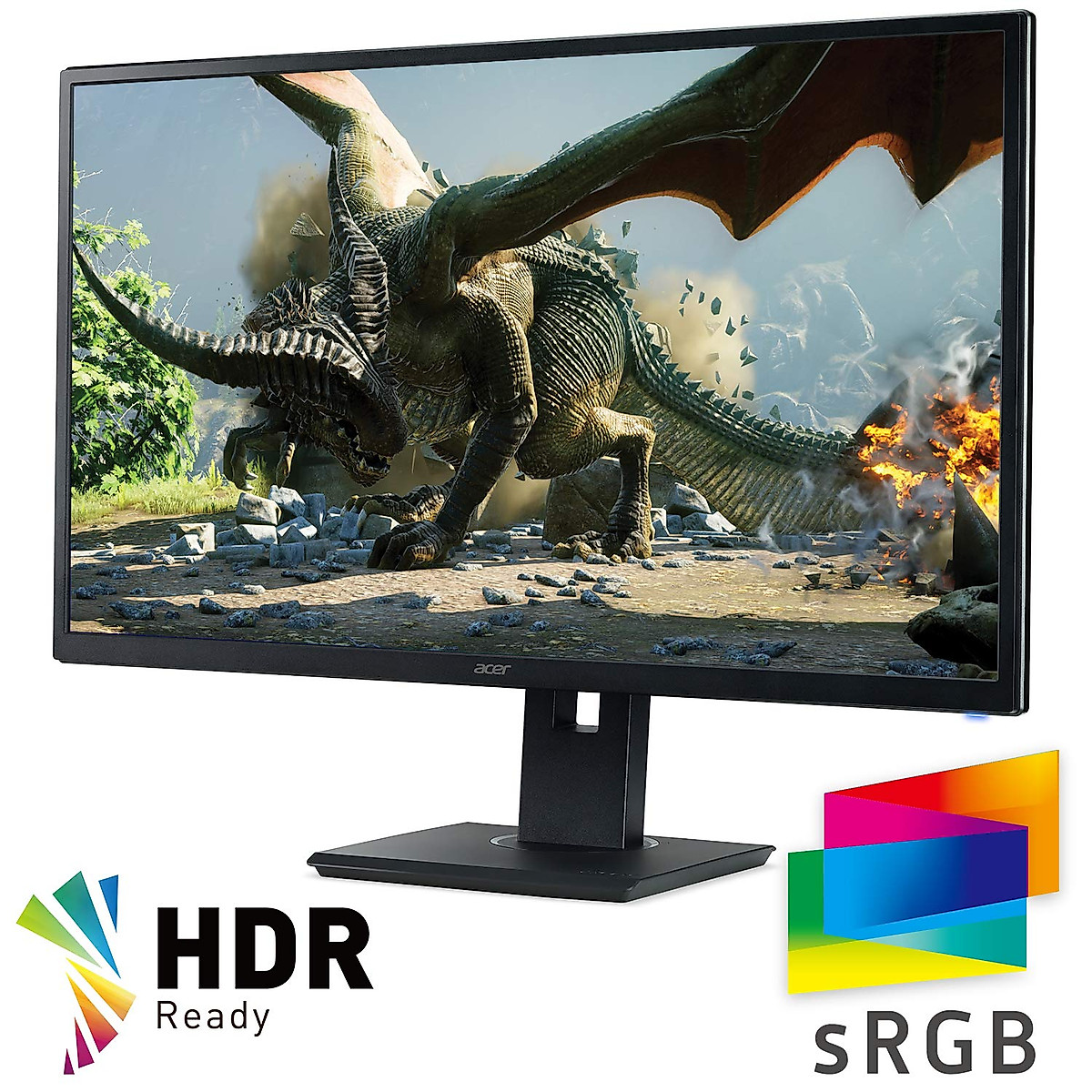 Acer ET322QK wmiipx 31.5" Ultra HD 4K2K (3840 x 2160) VA Monitor with AMD FREESYNC Technology (Display Port 1.2 & 2 - HDMI 2.0 Ports),Black