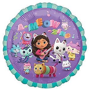 Gabby's 3rd Birthday Party Supplies Dollhouse and Cats Balloon Bouquet Decorations