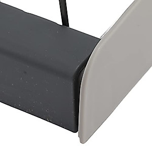 HOHXFYP Under Sink Organizers,Durable Plastic Material Kitchen Cabinet Bakeware Holder,Space Saving Expandable Versatile Kitchen Cabinet Storage with 7 Dividers for Pots