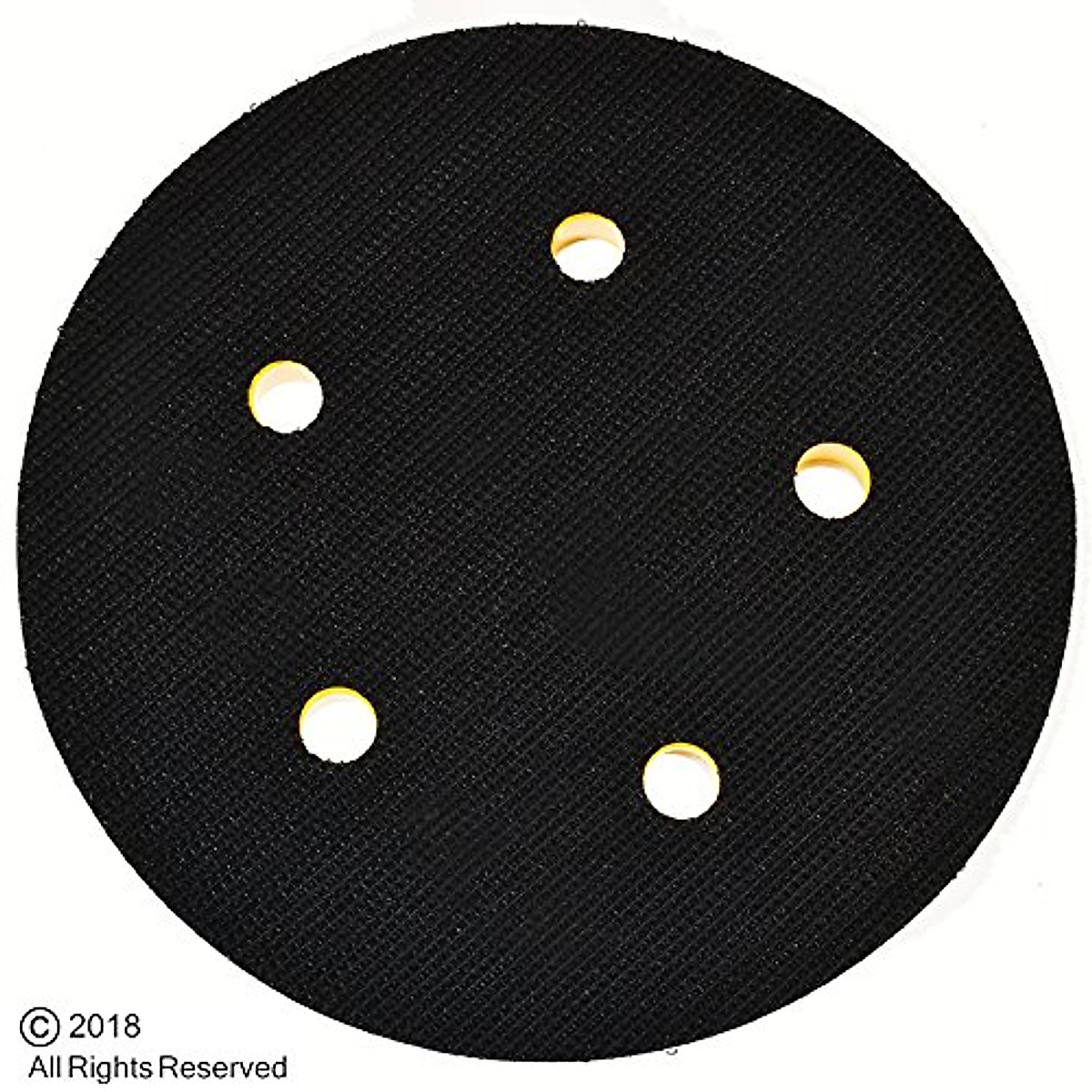 5" Hook & Loop Sanding Pad Air Vacuum Sander Grinder Tools For Grinding Sanding