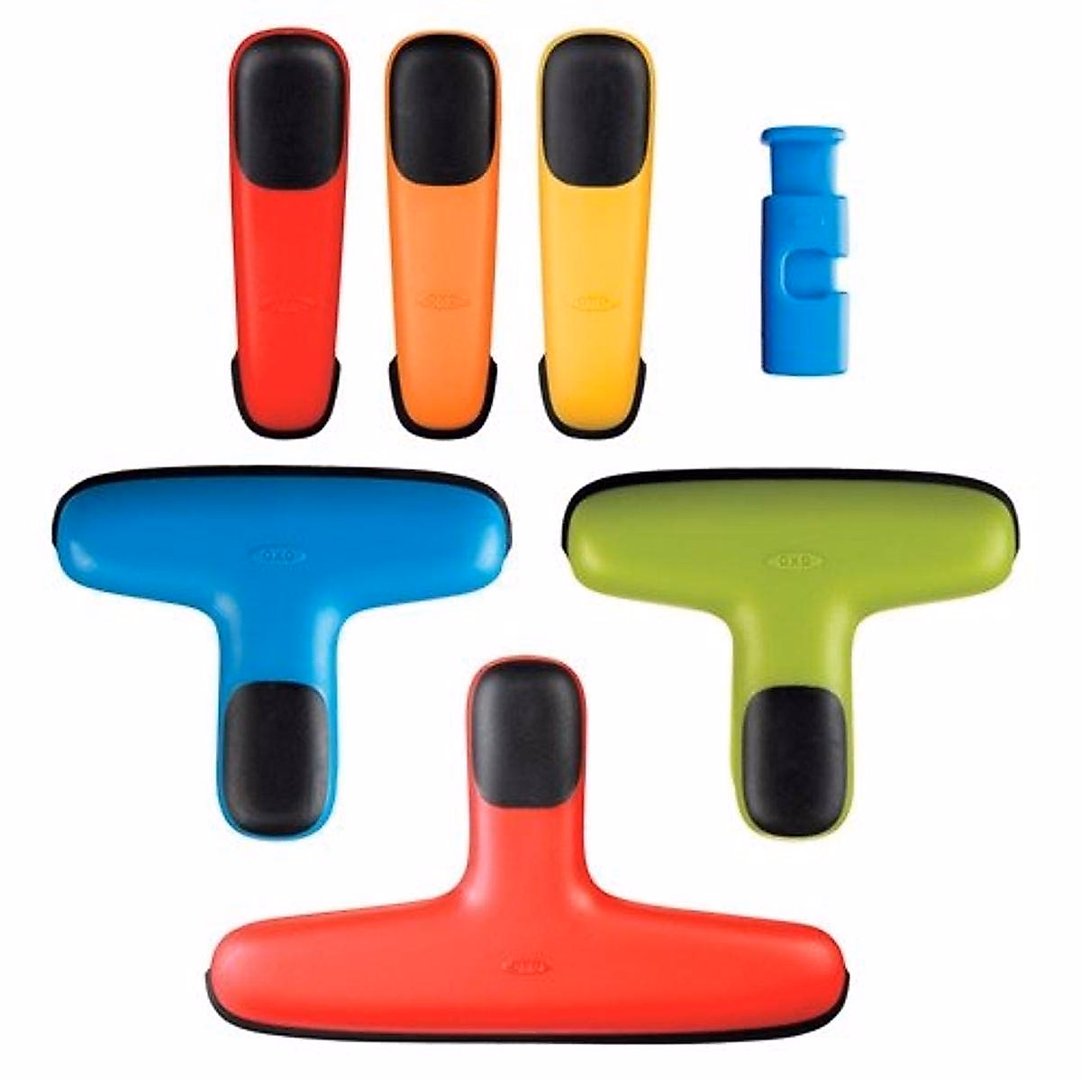 OXO Chip Bag Clip Set, Assorted Colors