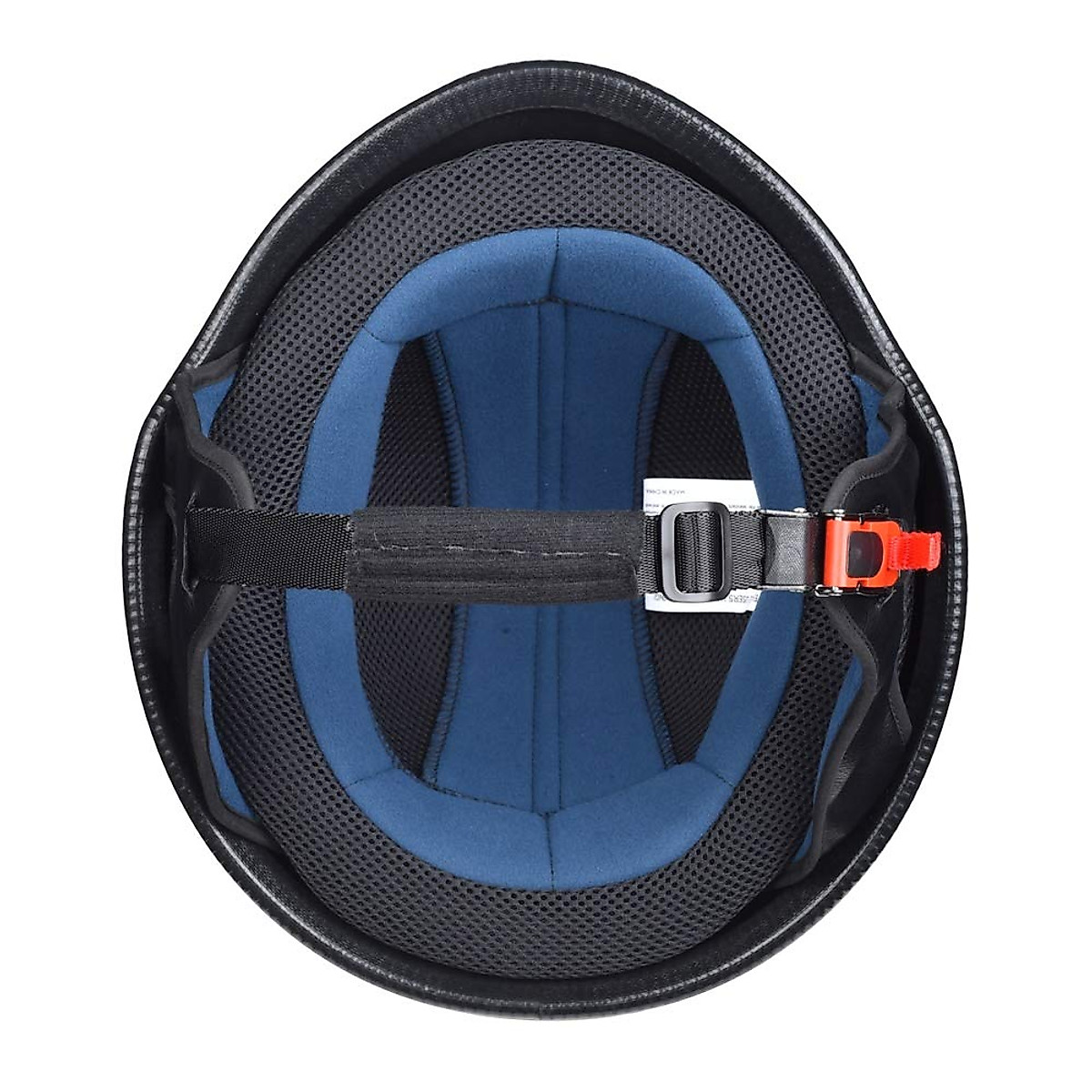 AHR Motorcycle Helmet German Style Half Helmet for Bike Cruiser Scooter Chopper Half Face Helmet for Men Women DOT Approved, Run-G (Matte Black, M)