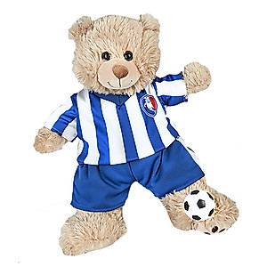 All Star Soccer Uniform Fits Most 14" - 18" Build-a-bear and Make Your Own Stuffed Animals