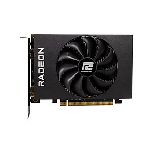 PowerColor AMD Radeon RX 6400 ITX Graphics Card with 4GB GDDR6 Memory