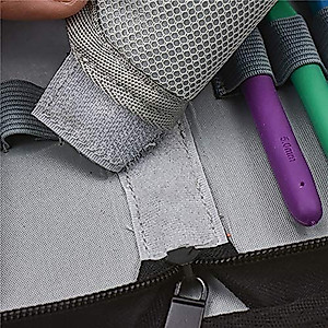 SagaSave Crochet Hook Pouch Cute Storage Bag Knitting Kit Case Organizer Bag for Sewing Crochet Needles Tool Waterproof