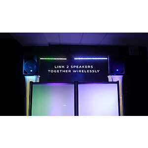 Rockville RPG10BT V2 10" Powered 600W DJ PA Speaker Bluetooth/Wireless/Remote/EQ, 10”, Black