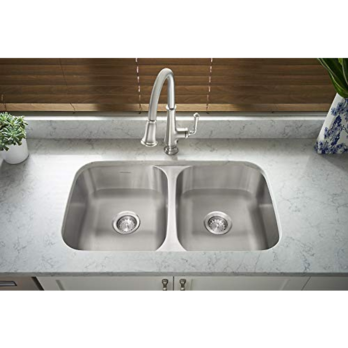 American Standard 4279300.075 Delancey Pull-Down Kitchen Ss, Stainless Steel