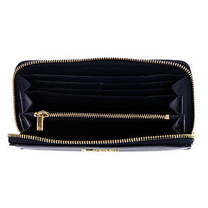 Tommy Hilfiger Blue Leather Wallet