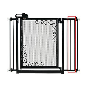 Richell - One-Touch Gate II Extension (30008) Black Pet Gate