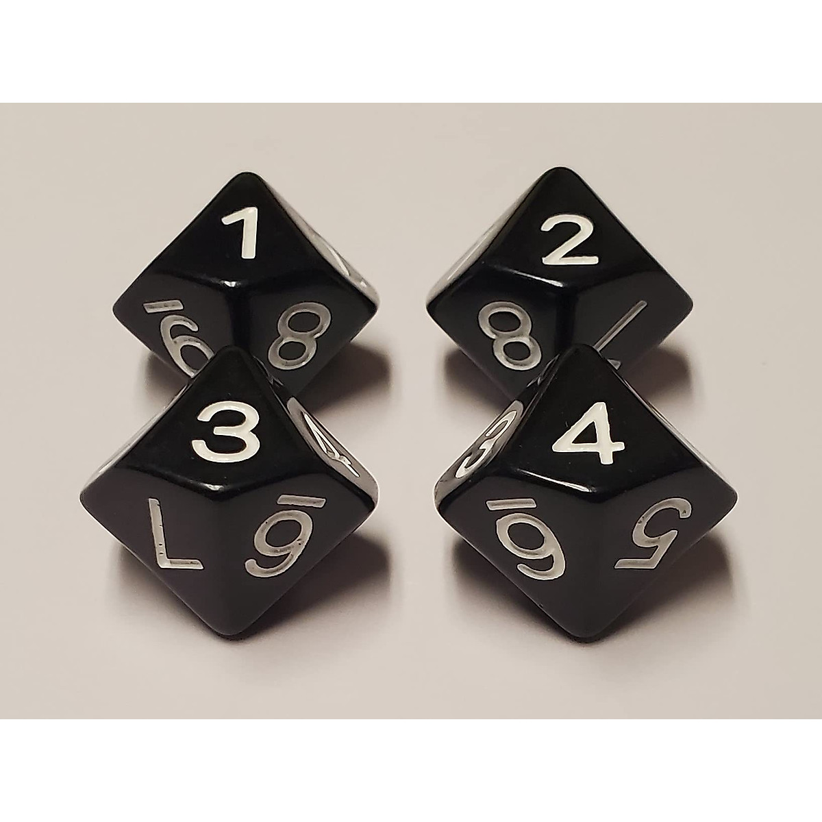 quEmpire Spindown d10 Dice (4 Pack) Great for Magic: The Gathering