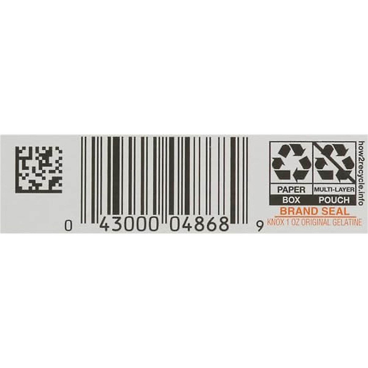 Knox Unflavored Gelatin (4 Envelopes)