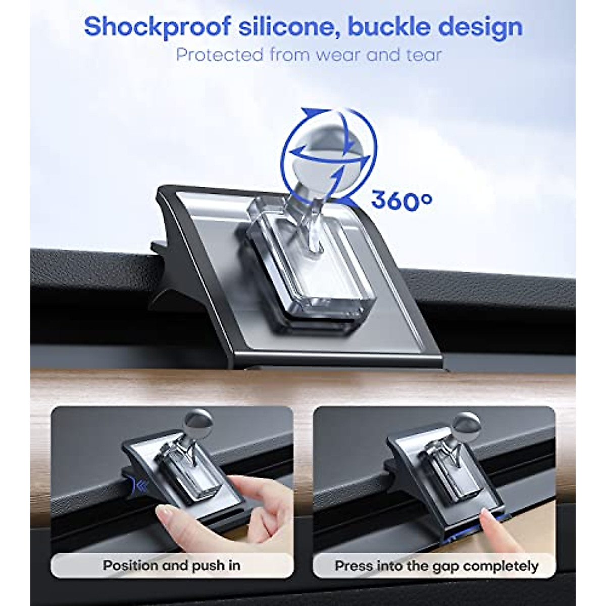 HolderProf 2022 2021 Tesla Model 3 Model Y MagSafe Phone Mount for iPhone 14/13/12 Series and Magnetic Cases, Air Vent Car Phone Holder Mount Fit for All Phone, Only Design for All Tesla Model y/3