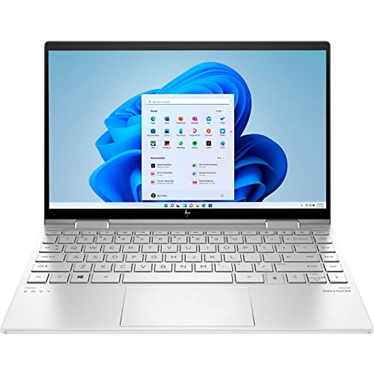 2022 Newest HP Envy 2-in-1 13.3" WUXGA Touch Screen Premium Laptop | 12th Generation Intel Core i7-1250U | 8GB DDR4 RAM | 512GB SSD | Backlit Keyboard | Windows 11 | with USB3.0 HUB Bundle