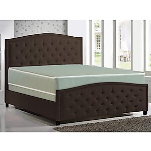 Mattress Solution Firm Double Sided Tight top Waterproof Vinyl Innerspring Fully Assembled Mattress, Good for The Back, Twin, Green