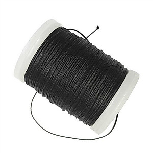 SHARROW Archery Serving Thread Bowstring Serving Material 131 Yards for Tying Peep Sight Nock Maintenance Accessories (Black)