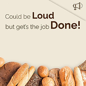 WONDERMILL -Complete Bread Dough Mixer Machine with Dough Hook -Bread Kneader and Dough Maker - Dough Kneading Machine Mixers Kitchen Electric Stand Mixer -Upgraded Wondermix Revolution Kitchen Mixer